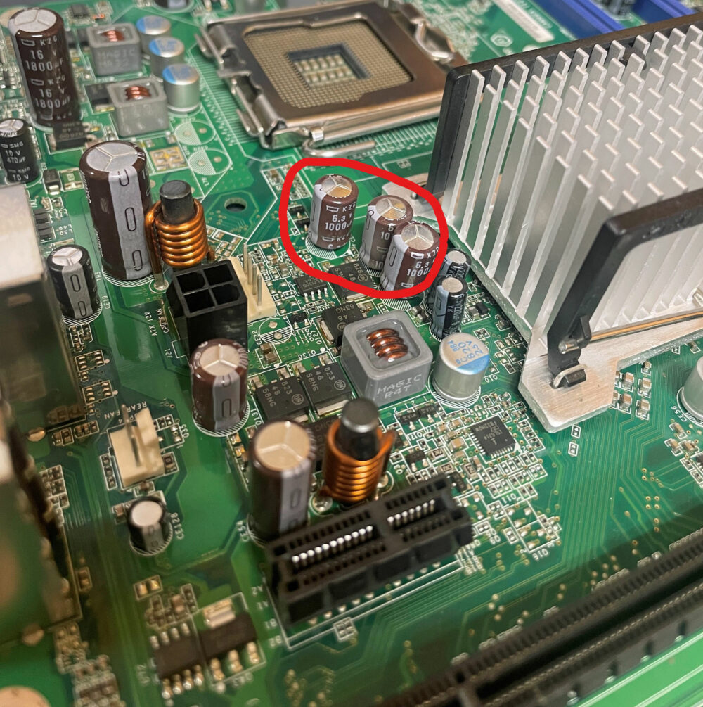 Budget Capacitor Can Cause Damage to your Computer System